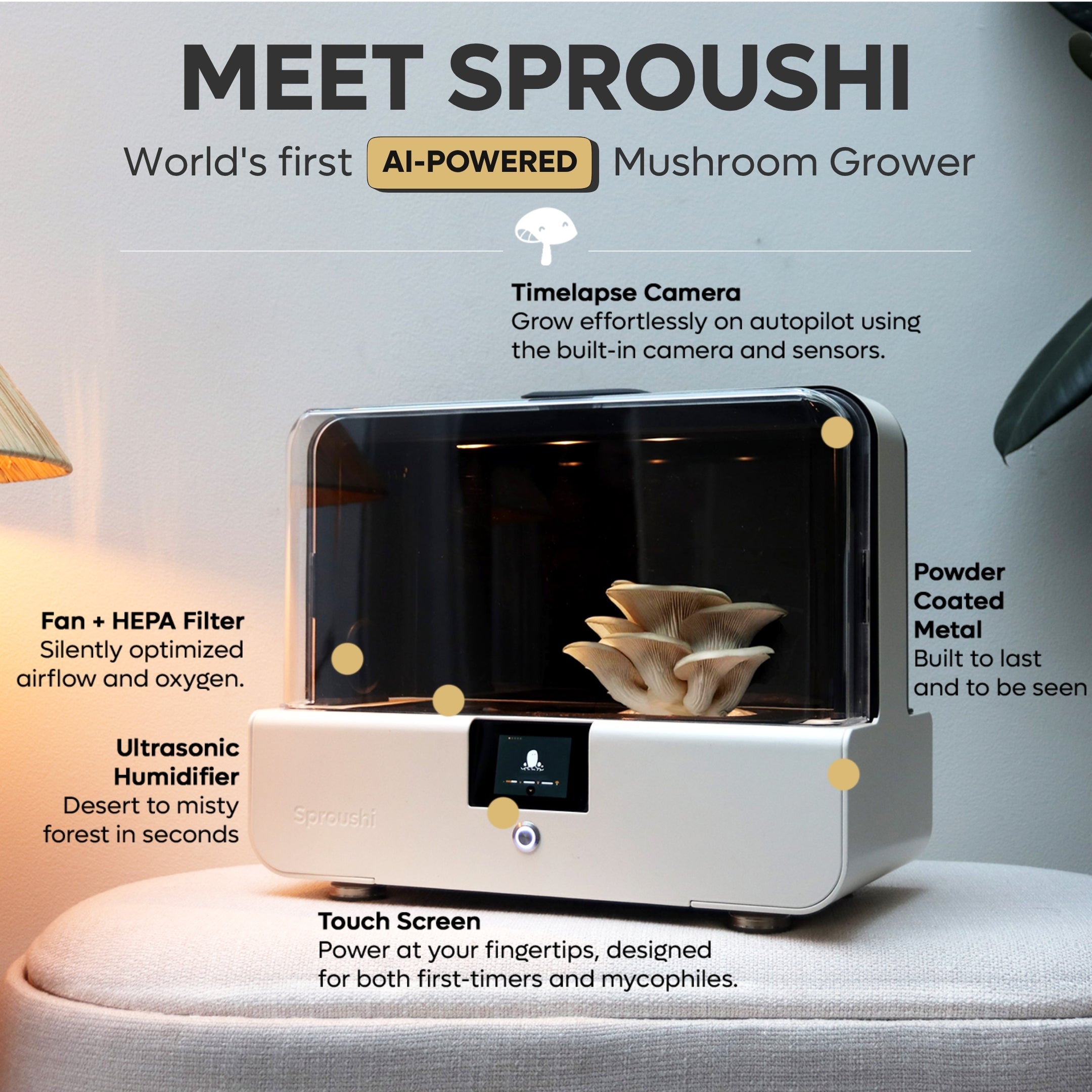 Sproushi - Smart Mushroom Machine